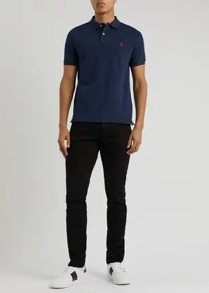 Polo Ralph Lauren Slim Piqué Cotton Polo Shirt
