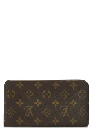 LOUIS VUITTON Monogram Canvas Porte Monnaie Zip Wallet