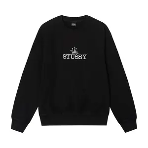 StÜssy Glamour Pigment Dyed Crew - Black