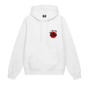 StÜssy Skateman Hoodie - White
