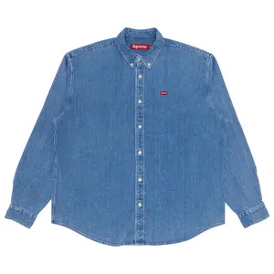 Supreme Small Box Shirt 'denim - Blue