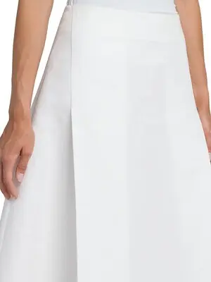 Marni Flared Cotton Midi-skirt