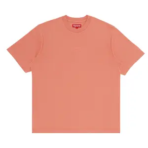 Supreme High Density Small Box Short-sleeve Top 'peach - Orange