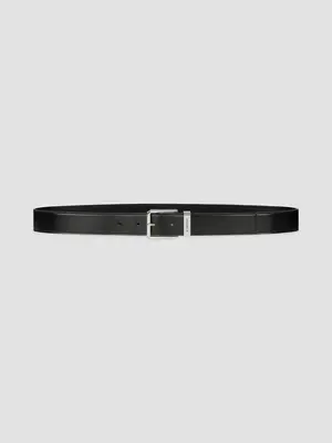 Givenchy Gentleman Belt In Leather - Black