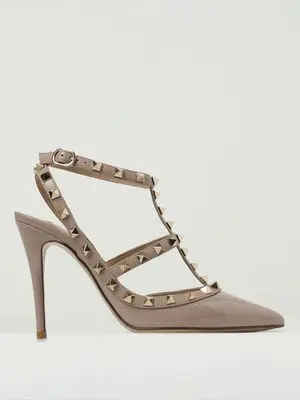 Valentino Garavani VALENTINO GARAVANI Pointed Toe High Heel Pumps Beige