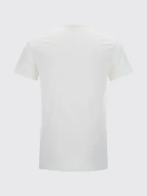 Versace Short-sleeved Slim Fit T-shirt In Cotton With Medusa Logo