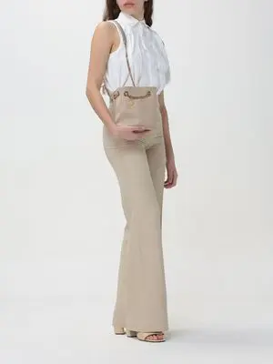 Stella McCartney Wide Leg Trousers - Beige