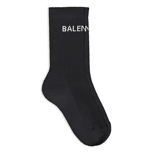 Balenciaga Crew Socks - Black