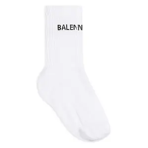 Balenciaga Crew Socks - White