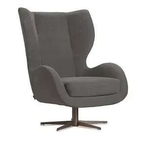 GIUSEPPE NICOLETTI Capitano Swivel Chair - Capriccio Ecru