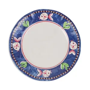 VIETRI Melamine Campagna Dinner Plate - Pesce