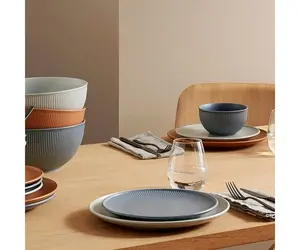 ROSENTHAL Thomas Clay Salad Plates, Set Of 4 - Gray