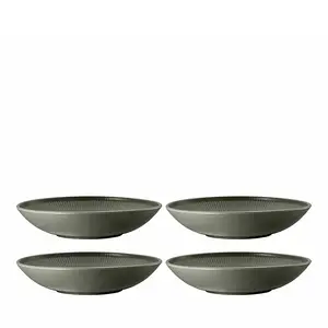 ROSENTHAL Thomas Clay Soup Plates, Set Of 4 - Gray