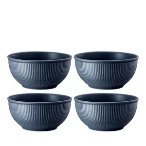 ROSENTHAL Thomas Clay Cereal Bowls, Set Of 4 - Sky Blue