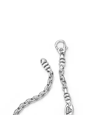 Lagos Sterling Anthem Double Link Caviar Bracelet