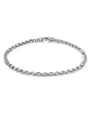 Lagos Sterling Anthem Double Link Bracelet
