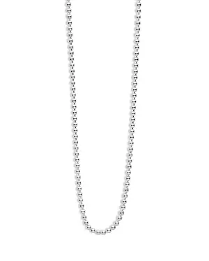 Lagos Sterling Anthem Ball Chain Necklace - Silver
