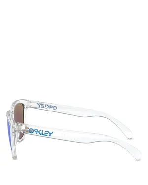 Oakley Frogskins Prizm Polarized Sunglasses - Clear/blue Solid