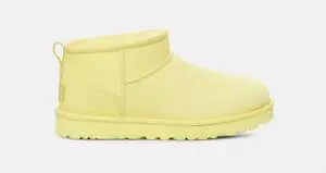 UGG Ultra Mini In Canary - Yellow