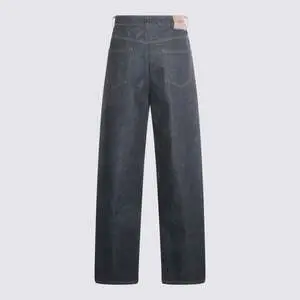 UMA WANG Wide-leg Jeans - Blue