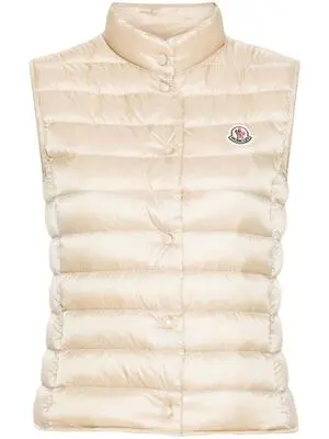 Moncler Liane Vest. Clothing Nude & Neutrals