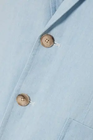 Ralph Lauren Cotton-chambray Blazer