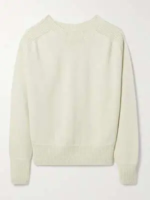 Sasuphi Cutout Cashmere Sweater - Pastel Yellow