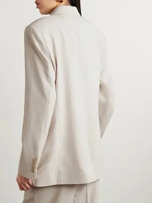 BETTTER Net Sustain Wool-blend Cady Blazer