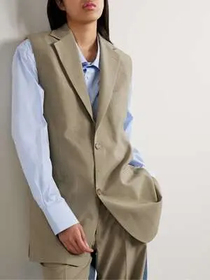 BETTTER Net Sustain Dina Convertible Wool-blend Blazer