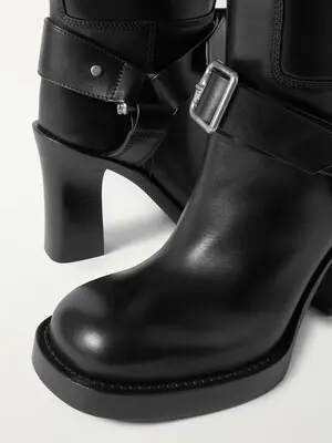 Burberry Leather Knee Boots