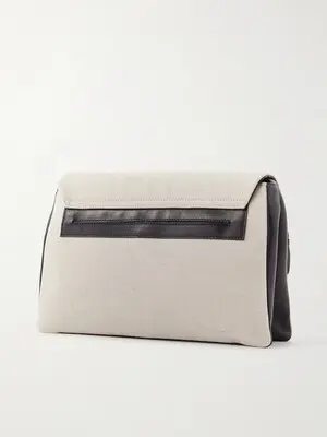 Proenza Schouler City Small Embossed Canvas Shoulder Bag