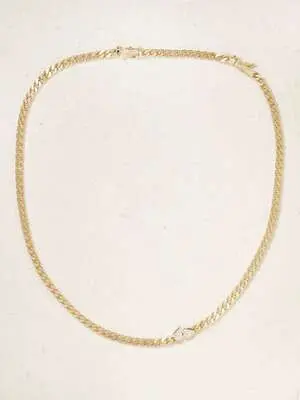 JADE TRAU Poppy 18-karat Diamond Necklace