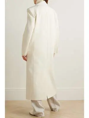 RÓHE Oversized Double-breasted Woven Coat