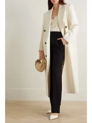 RÓHE Oversized Double-breasted Woven Coat