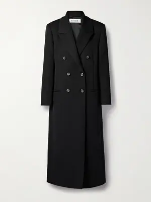 RÓHE Double-breasted Wool-twill Coat
