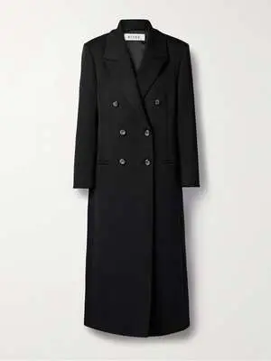 RÓHE Double-breasted Wool-twill Coat