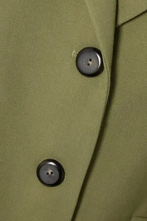 RÓHE Oversized Grain De Poudre Wool Blazer