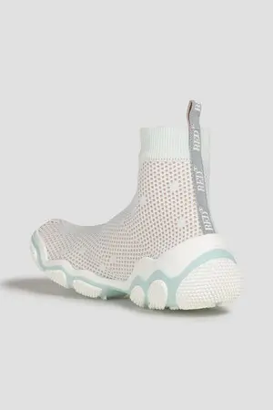 Red Valentino Mesh High-top Sneakers