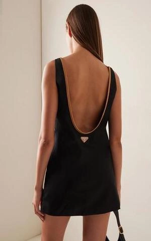 Prada Re-nylon A-line Mini Dress