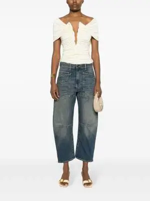 NILI LOTAN Shon Pockets Jeans - Blue