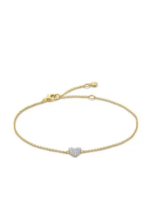 Monica Vinader Heart-charm Chain Bracelet - Gold