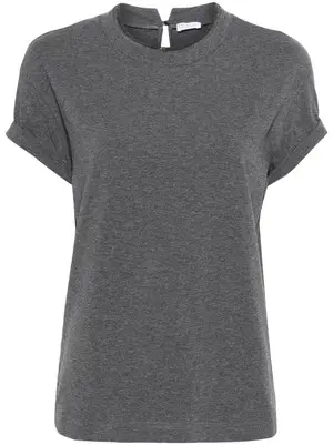 Brunello Cucinelli Cuffed T-shirts For Women