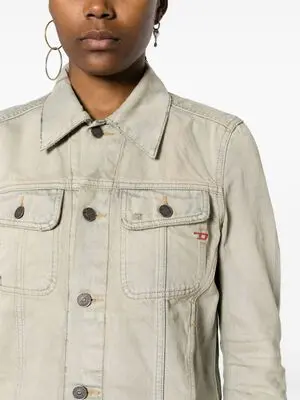 DIESEL® De-bonny-s1 Denim Trucker Jacket - Blue