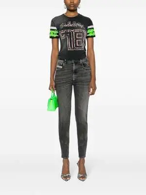 DIESEL® 1984 Slandy-high 09h87 Jeans - Grey