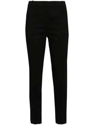 Pinko Bello Mid-waist Cigarette Trousers - Black