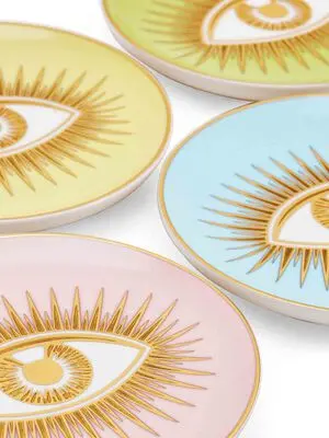 Jonathan Adler Le Wink Porcelain Coasters