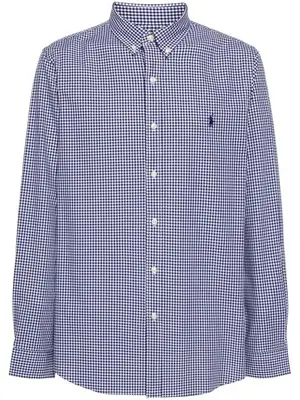 Polo Ralph Lauren Gingham Cotton Shirt - Blue