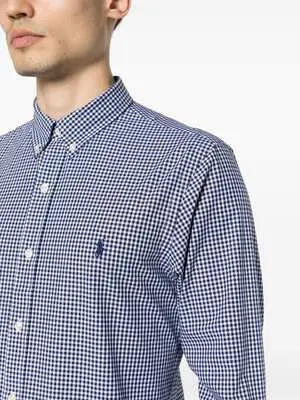Polo Ralph Lauren Gingham Cotton Shirt - Blue