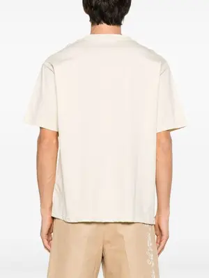 Gcds Embroidered-logo Cotton T-shirt
