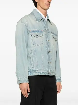 Valentino Garavani Logo-embossed Denim Jacket